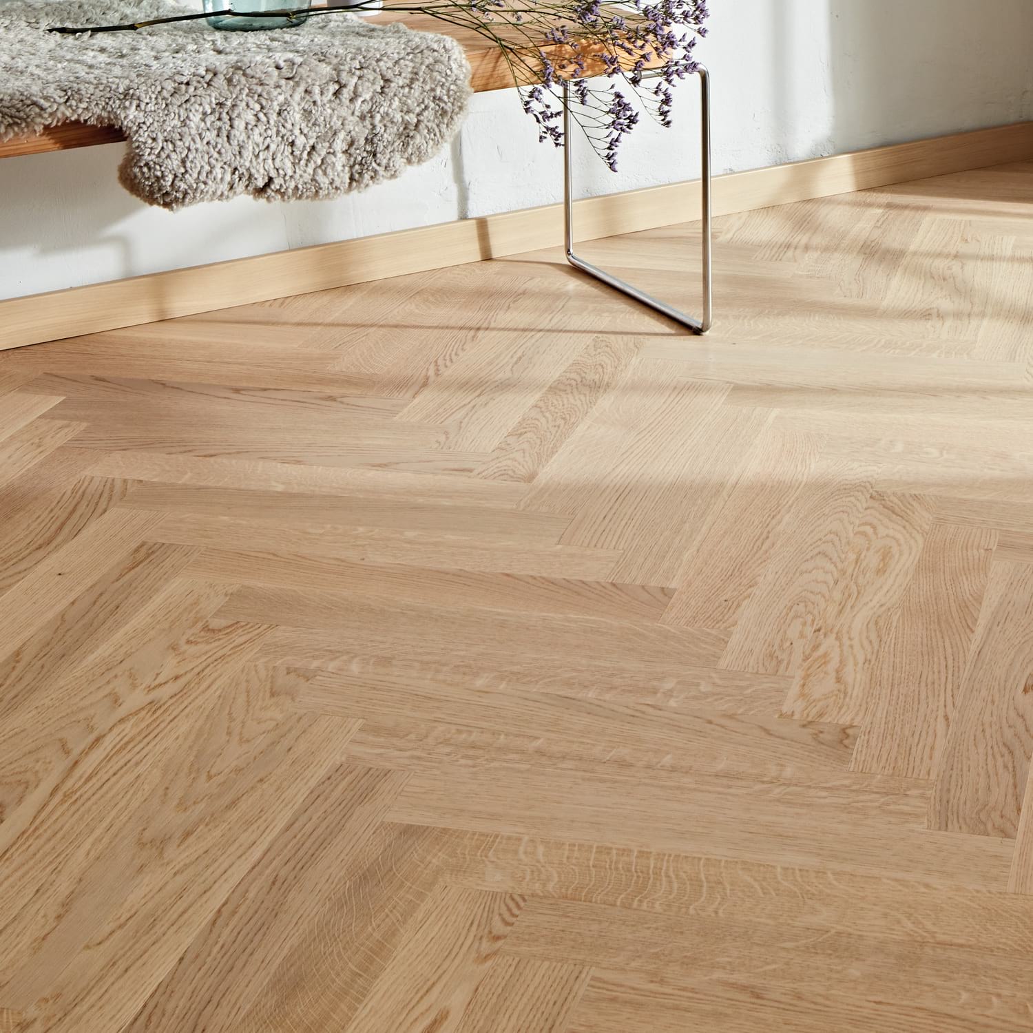 Купить Паркет BOEN Prestige Дуб Nature White