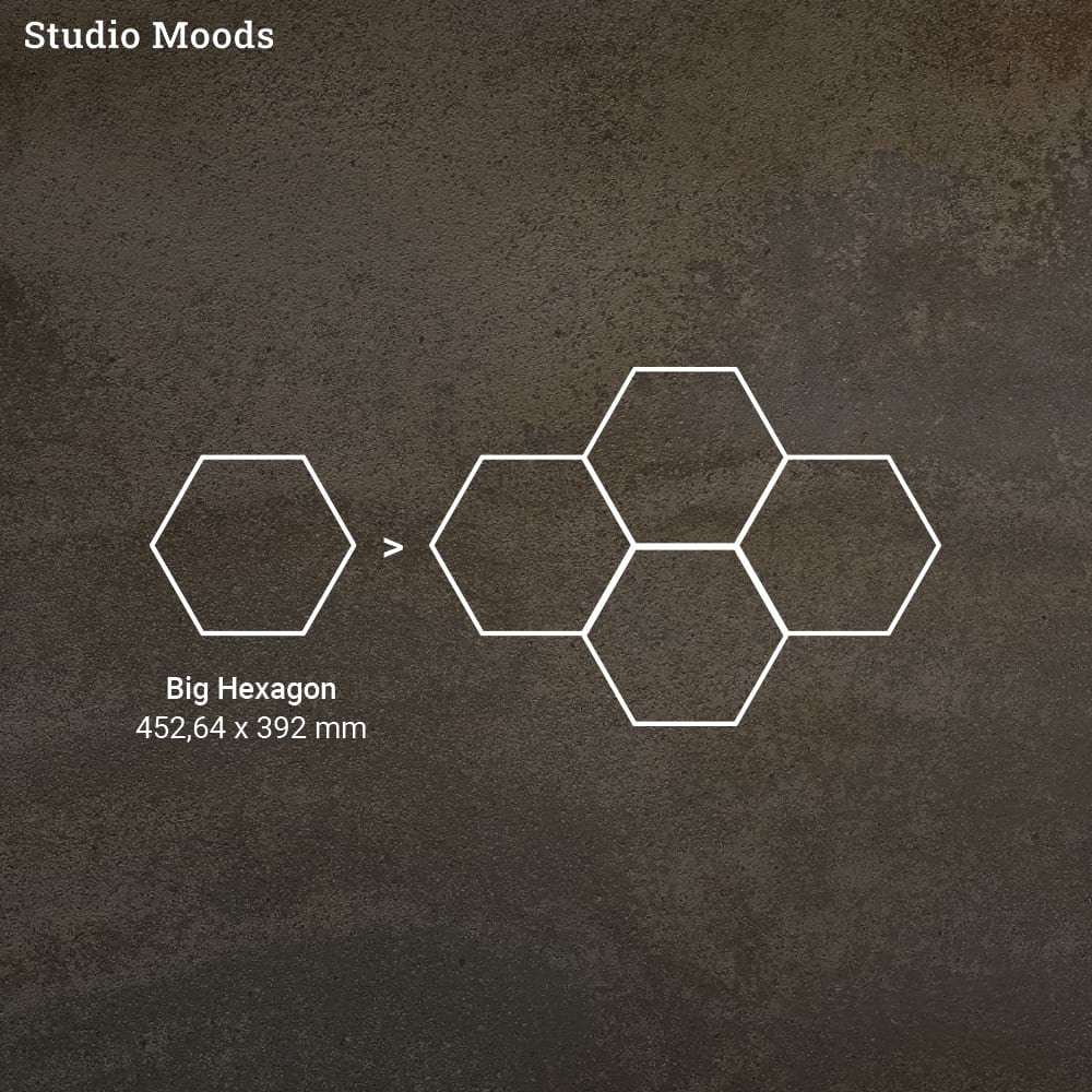 Купить виниловый пол Moduleo Moods Big Hexagon 294